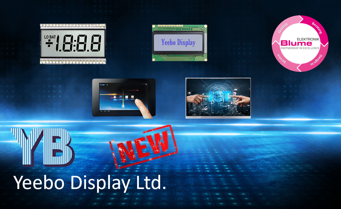 Yeebo Display Ltd. vervollständigt unser Display-Sortiment - Blume ...