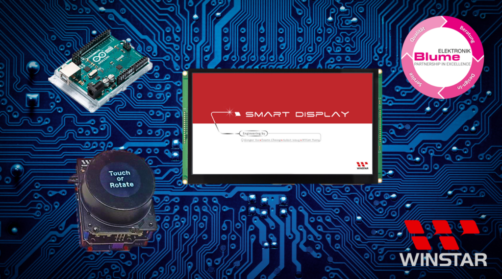 Winstar OLED-Drehknopf und Arduino zur Steuerung eines CAN ID Smart Displays - Blume Elektronik