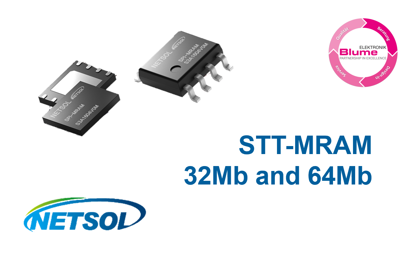Neue STT-MRAM Speicher von Netsol: 32Mb und 64Mb jetzt verfügbar ...