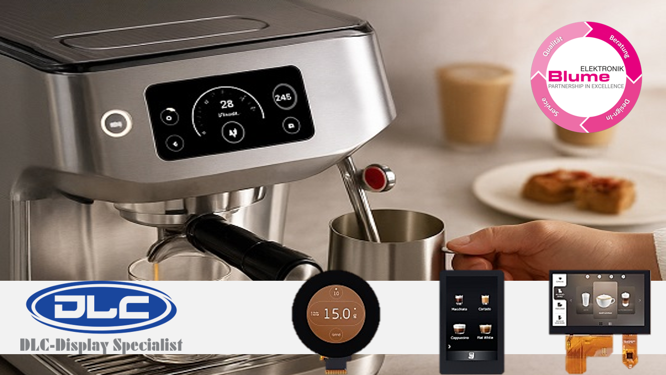 Innovative TFT Display Solutions für intelligente Kaffee­maschinen: 2.1 ...